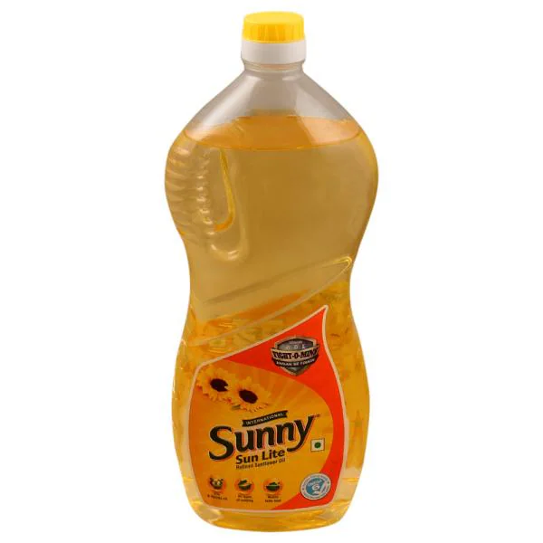 Sunny Sun Lite Refined Sunflower Oil 1 L (Bottle) - JioMart
