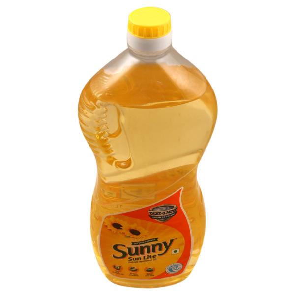 Sunny Sun Lite Refined Sunflower Oil 1 L (Bottle) - JioMart