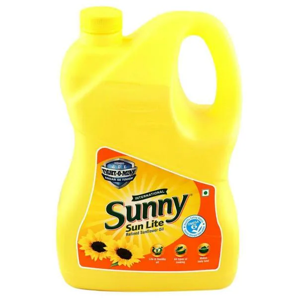 Sunny Sun Lite Refined Sunflower Oil 5 L - JioMart
