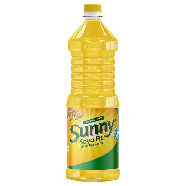 Sunny Soya Fit Refined Soyabean Oil 1 L (Bottle) - JioMart