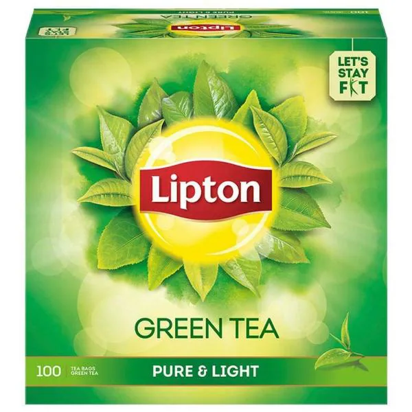Lipton Pure & Light Green Tea Bags 100 pcs - JioMart