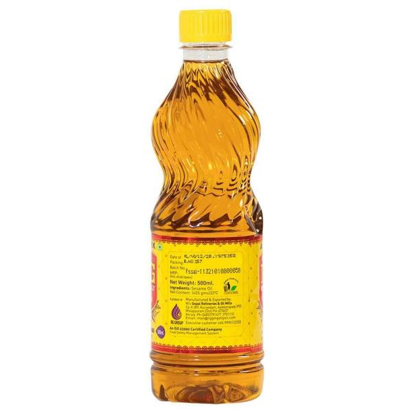 RG Gingelly Oil 500 ml - JioMart