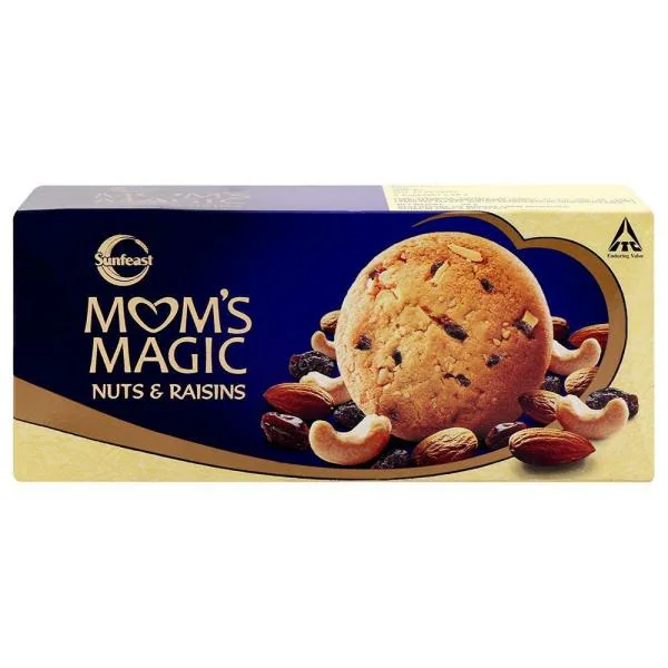 Sunfeast Mom's Magic Nuts & Raisins Biscuits 60 g - JioMart