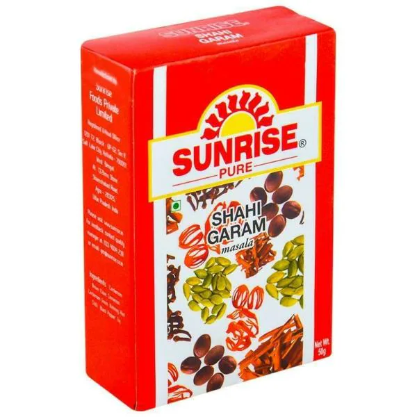 Sunrise Pure Shahi Garam Masala Powder 50 g - JioMart