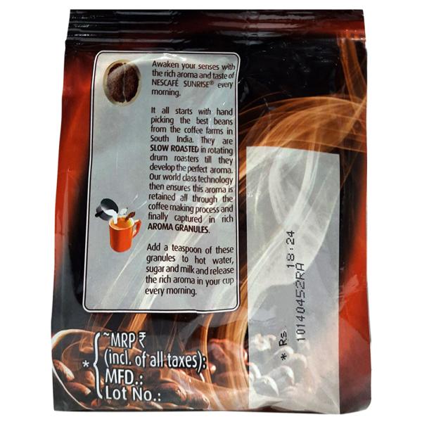 Nescafe Sunrise Instant Coffee Powder 100 g - JioMart