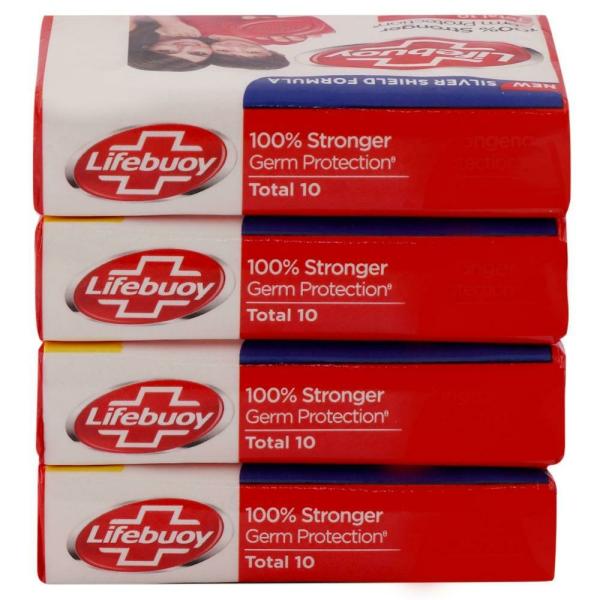 Lifebuoy Total 10 Soap 59 g (Pack of 4) - JioMart