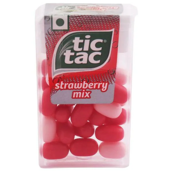 Tic Tac Strawberry Mix Mints 12 g - JioMart