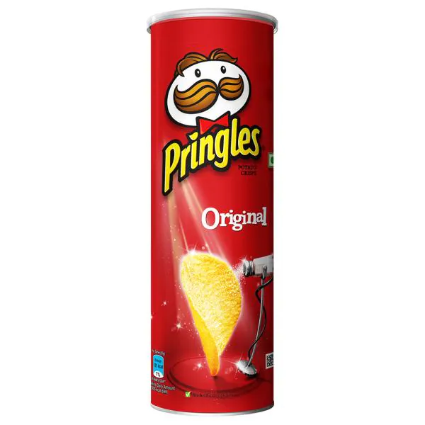 Pringles Original Potato Crisps 107 g - JioMart