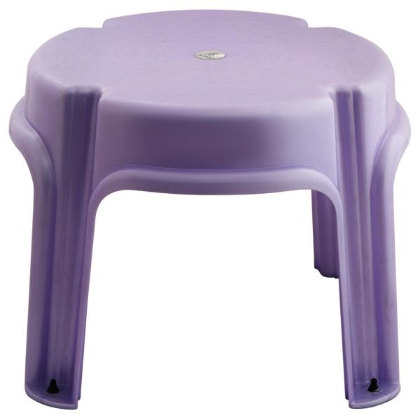 Joyo Solo Purple Plastic Stool 25 cm - JioMart