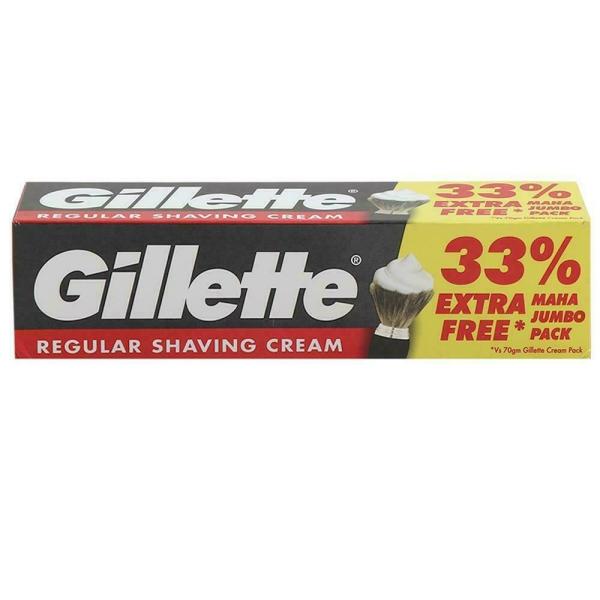 Gillette Regular Shaving Cream 93 g - JioMart