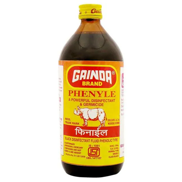 Gainda Black Disinfectant Fluid Phenyle 450 ml - JioMart
