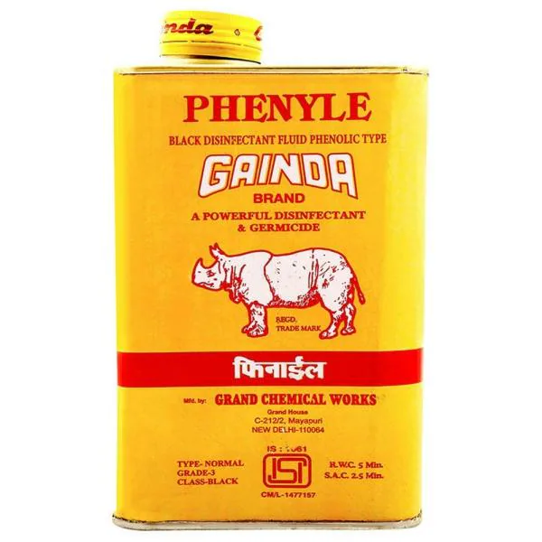 Gainda Black Disinfectant Fluid Phenyle 1 L - JioMart