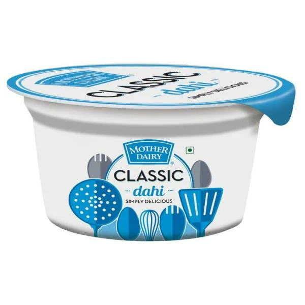 Mother Dairy Classic Dahi 85 g (Cup) - JioMart