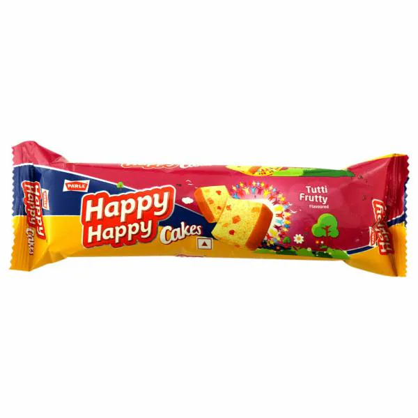 Parle Happy Happy Tutti Frutty Cakes 35 g (With Egg) - JioMart