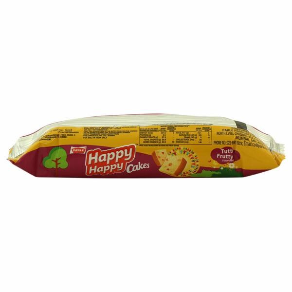 Parle Happy Happy Tutti Frutty Cakes 35 g (With Egg) - JioMart