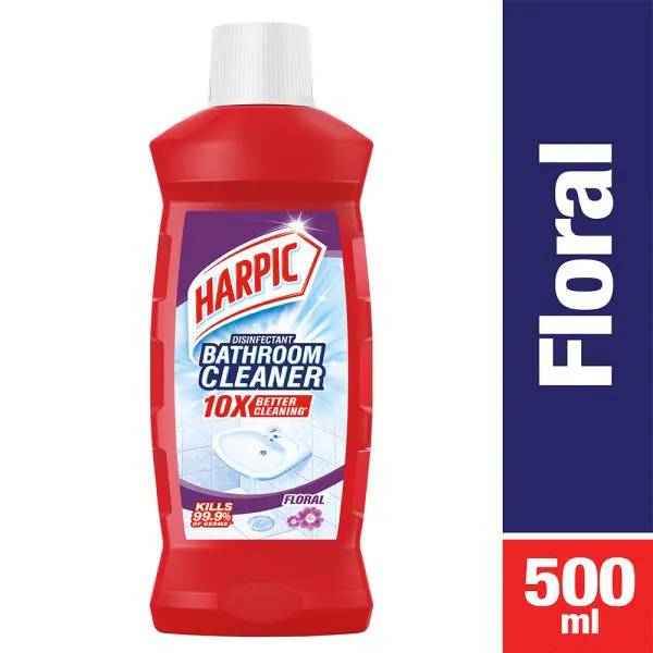 Harpic Floral Disinfectant Bathroom Cleaner 500 ml - JioMart