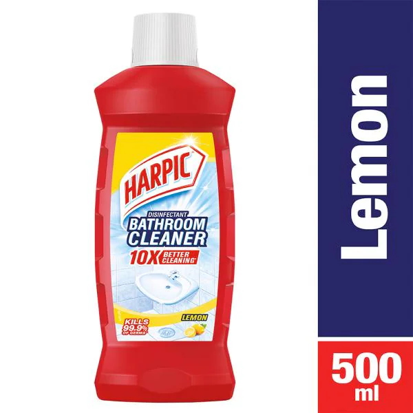 Harpic Lemon Disinfectant Bathroom Cleaner 500 ml - JioMart
