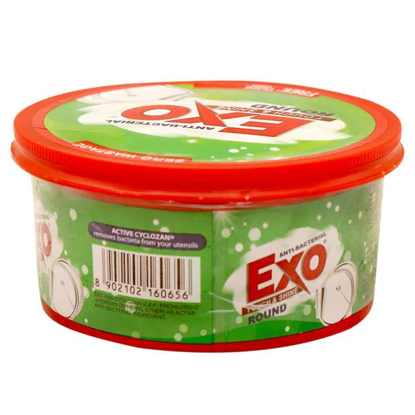 Exo Touch & Shine Anti-Bacterial Round Dishwash Bar 700 g - JioMart
