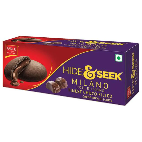 Parle Platina Hide & Seek Milano Centre Filled Cream Biscuits 75 g ...