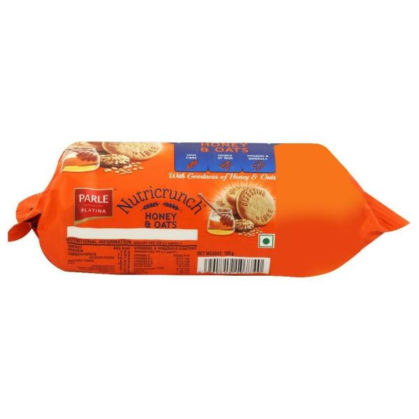 Parle Nutricrunch Honey and Oats Biscuits 100 g - JioMart
