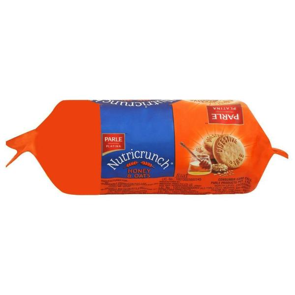 Parle Nutricrunch Honey and Oats Biscuits 100 g - JioMart