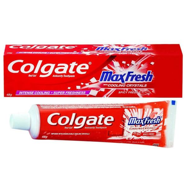 Colgate Max Fresh Spicy Fresh Red Gel Toothpaste 44 g - JioMart