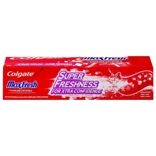 Colgate Max Fresh Spicy Fresh Red Gel Toothpaste 44 g - JioMart