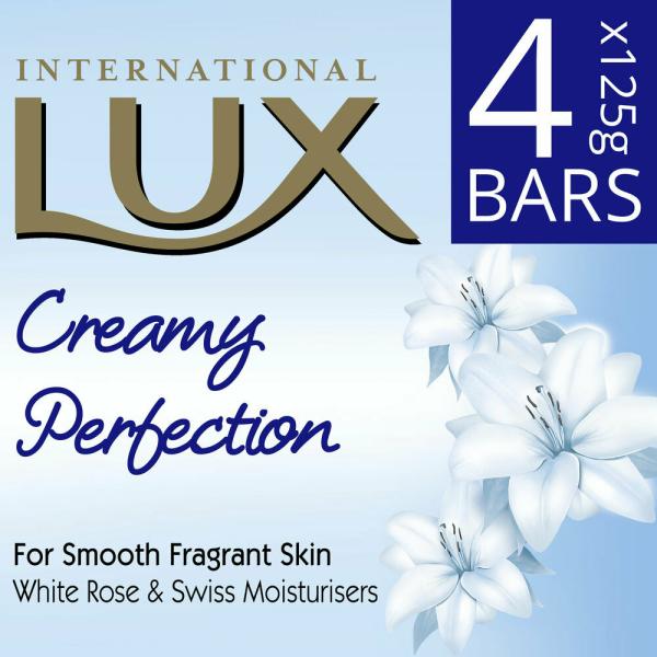 Lux International Creamy Perfection Soap 125 g (Pack of 4) - JioMart