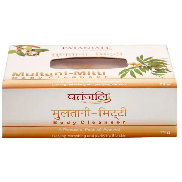 Patanjali Ojas Multani Mitti Body Cleanser 75 g - JioMart