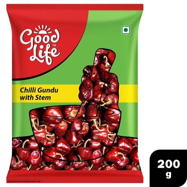 Good Life Gundu Stem Chilli 200 g - JioMart