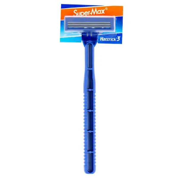 Super-Max Hattrick 3 Triple Blade Disposable Razor - JioMart