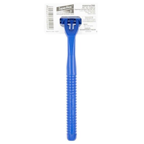 Super-Max Hattrick 3 Triple Blade Disposable Razor - JioMart