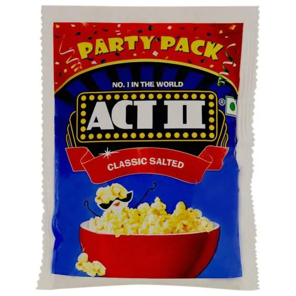 Act II Classic Salted Instant Popcorn 120 g - JioMart