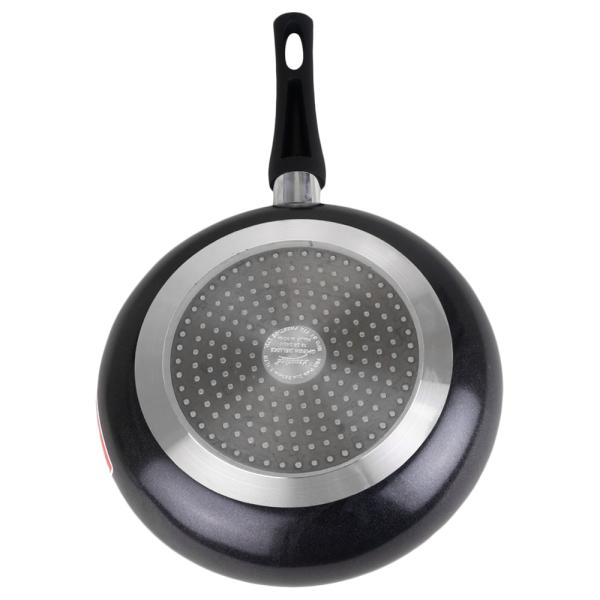Prestige Omega Deluxe Black Round Granite Coated Non-Stick Frying Pan ...