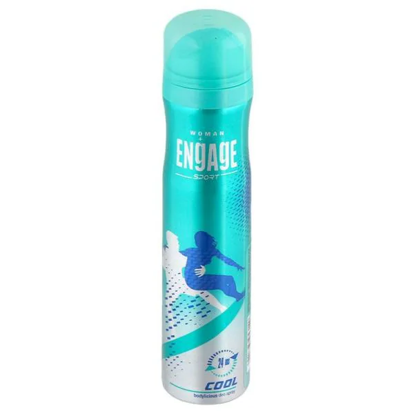 Engage Sport Cool Deodorant Spray for Women 165 ml - JioMart