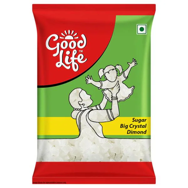 Good Life Big Crystal Diamond Sugar 200 g - JioMart
