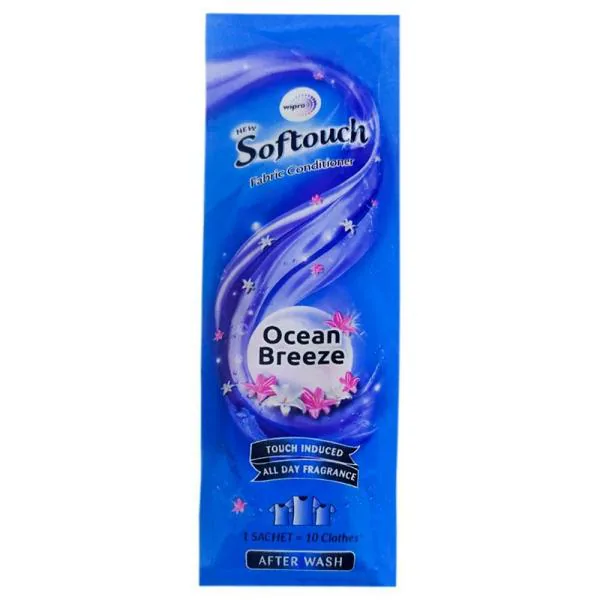 Wipro Softouch After Wash Ocean Breeze Fabric Conditioner 18 ml - JioMart