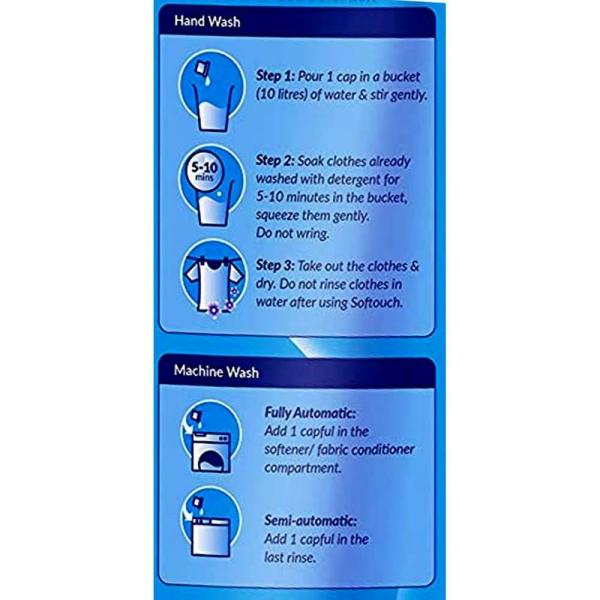 Wipro Softouch After Wash Ocean Breeze Fabric Conditioner 18 ml - JioMart