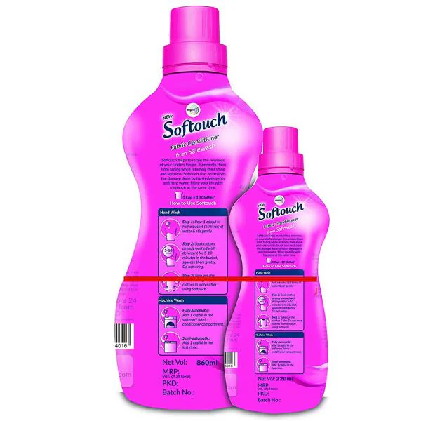 Wipro Softouch After Wash Garden Bouquet Fabric Conditioner (860+ 220 ...