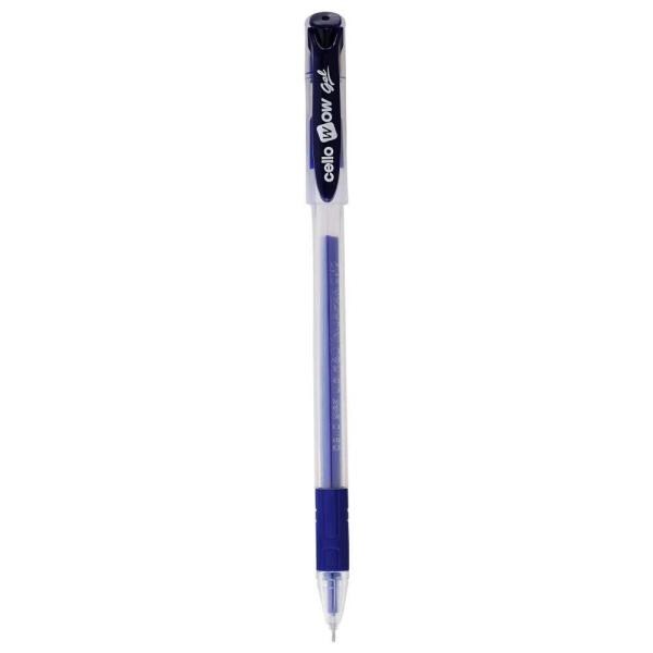 Bic Cello Wow 0.5mm Blue Gel Pen (Pack Of 5) - JioMart