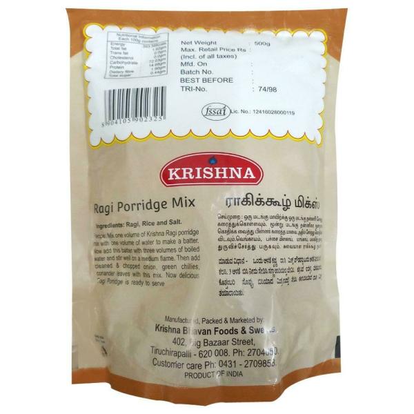 Krishna Ragi Porridge Mix 500 g - JioMart