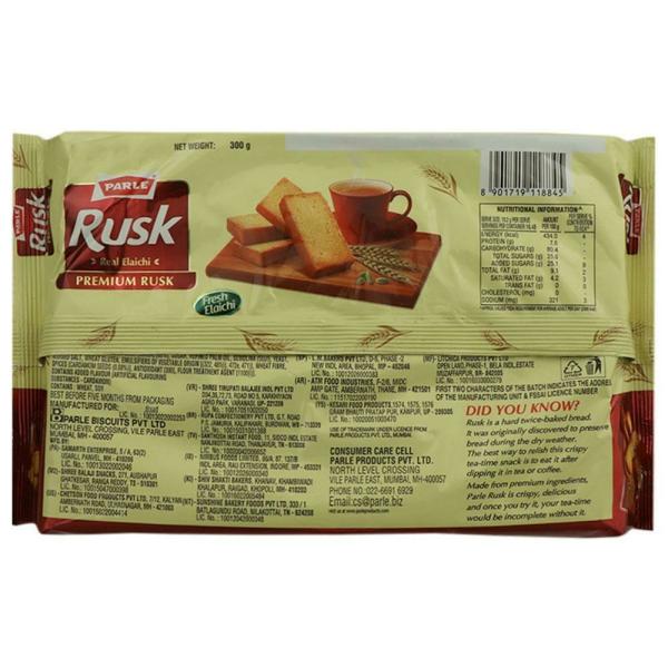 Parle Real Elaichi Premium Rusk 273 g - JioMart
