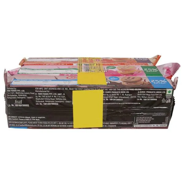 Dukes Creme 4 Fun Cream Biscuits Combo Pack 120 g (Pack of 3) - JioMart