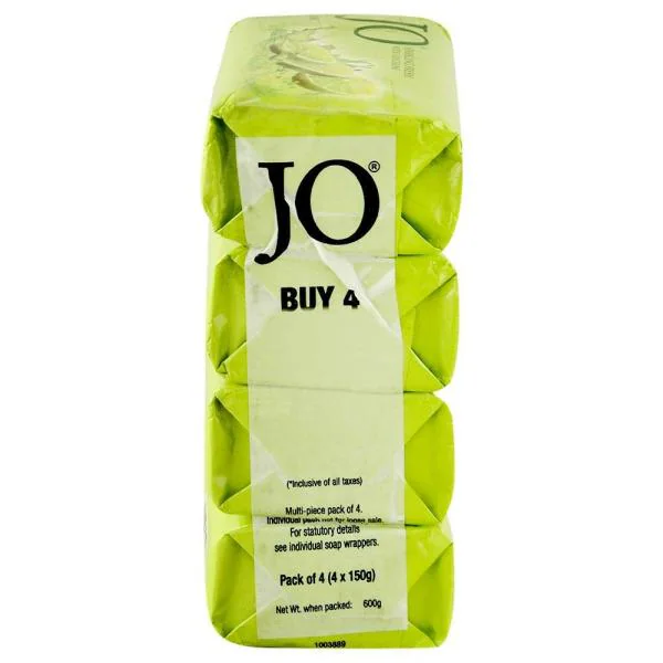 Jo Lime Sparkling Fresh Soap with Glycerine 150 g (Pack of 4) - JioMart