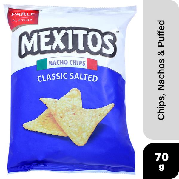 Parle Mexitos Classic Salted Nacho Chips 70 g - JioMart