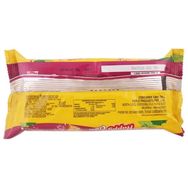 Parle Happy Happy Tutti Fruty Cake 120 g - JioMart