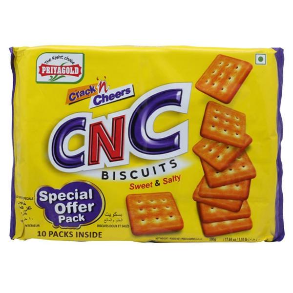 Priyagold CNC Sweet & Salty Biscuits 500 g - JioMart