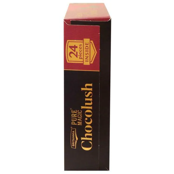 Britannia Pure Magic Chocolush Cookies 300 g (24 pcs) - JioMart