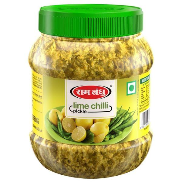 Rambandhu Lime Chilli Pickle 350 g - JioMart