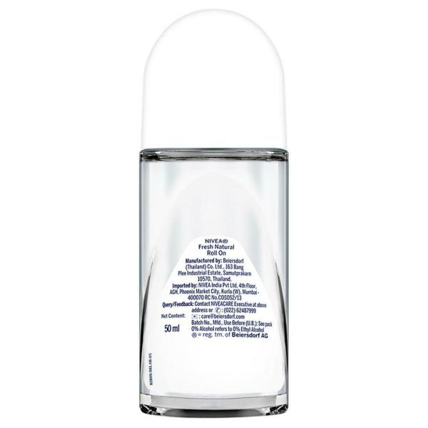 Nivea Fresh Natural 48h Deodorant Roll On 50 ml for Women - JioMart